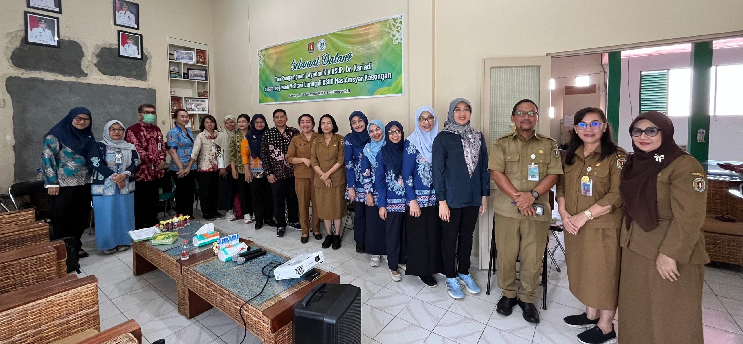 RSUD Mas Amsyar Kasongan Terima Visitasi Tim Pengampuan Pelayanan KIA ...